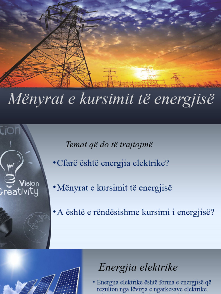 Energjia Elektrike | PDF