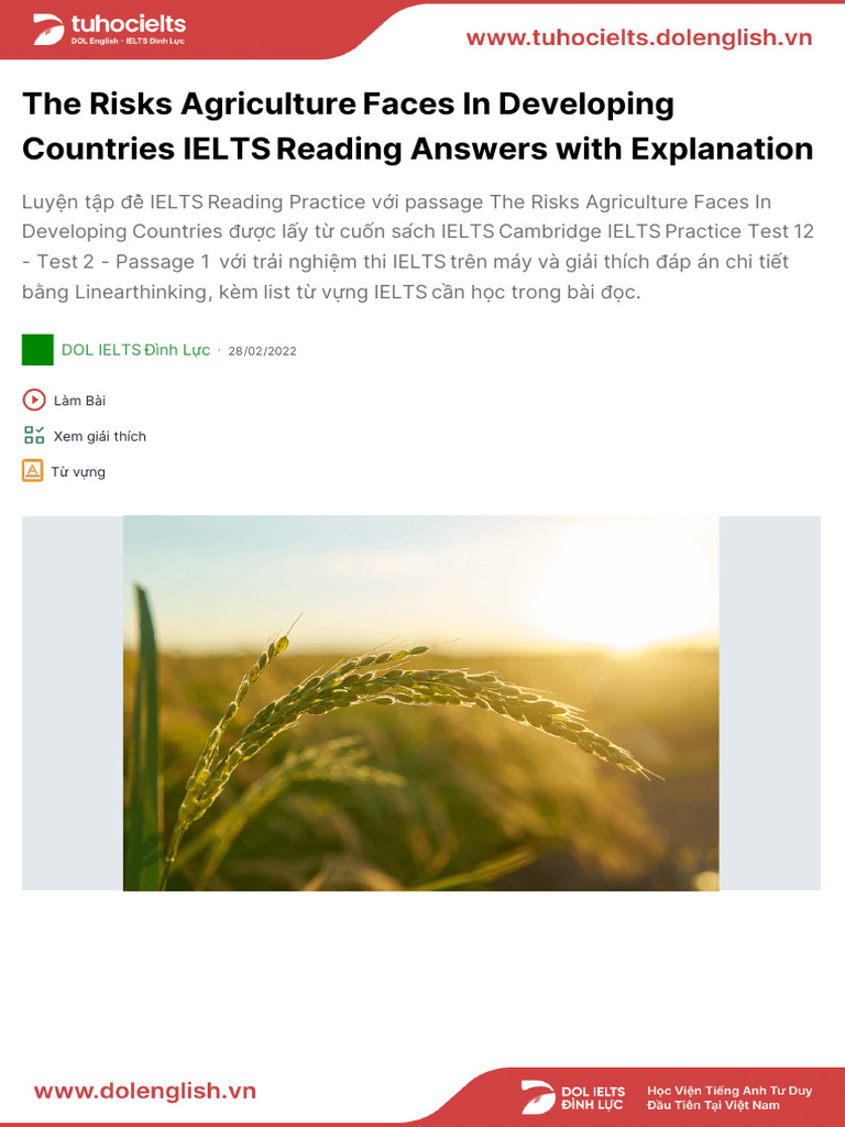 Agriculture Risks in Developing Countries | PDF | Agriculture | Subsidy