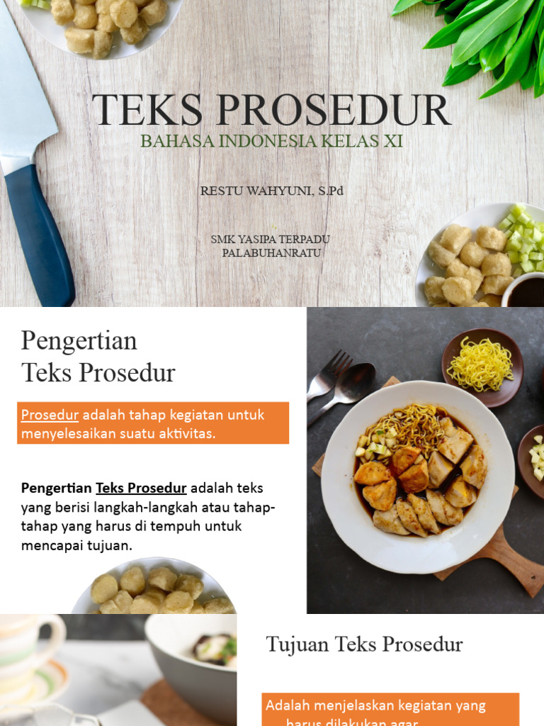 Teks Prosedur | PDF