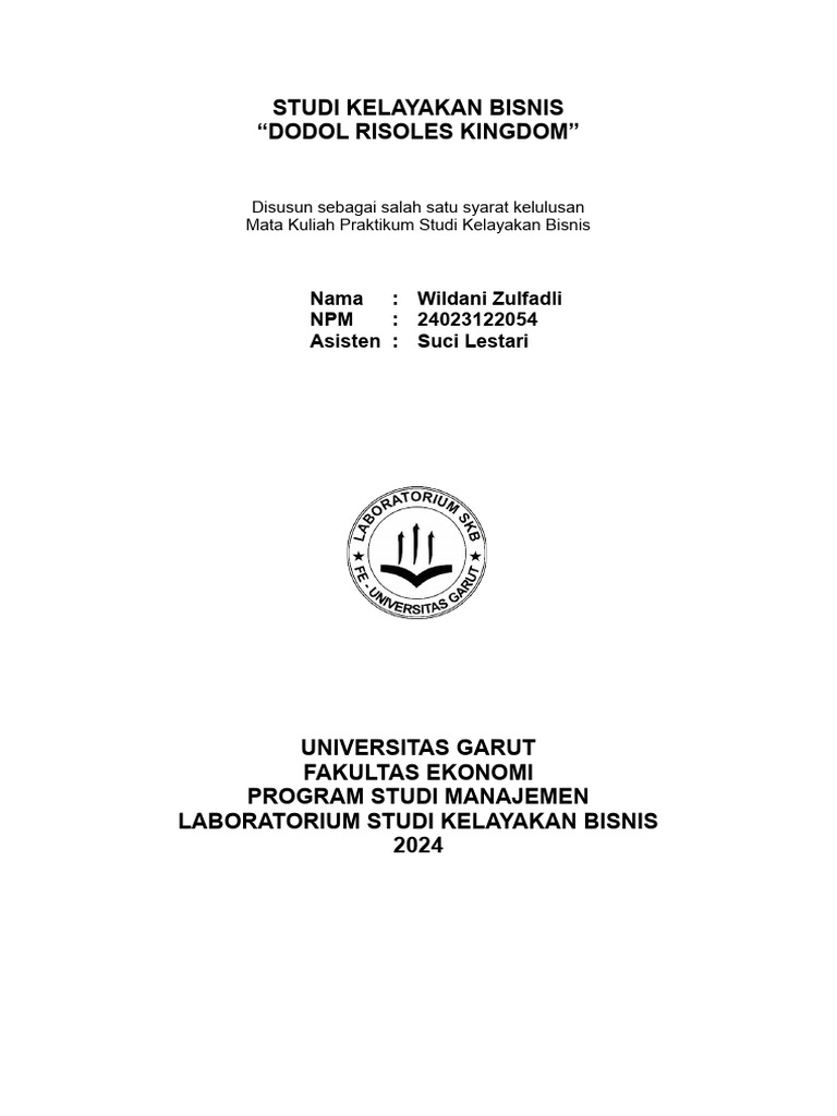 LAB SKB REV 1 Sampai 3 FInal | PDF | Bisnis | Pengelolaan Keuangan & Uang