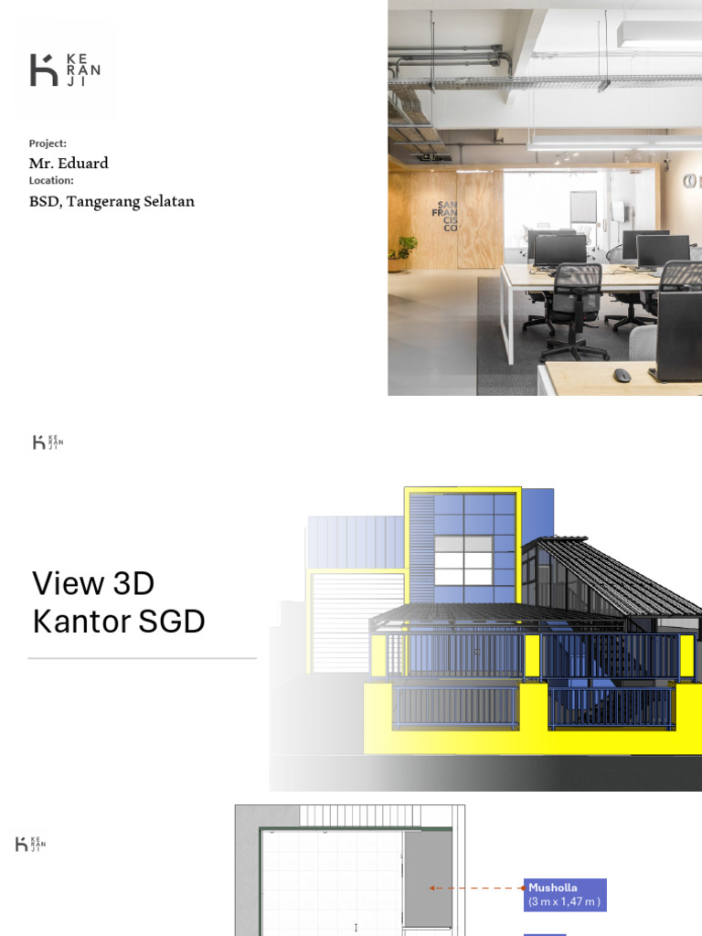 Desain Layout Kantor BSD Tangerang | PDF