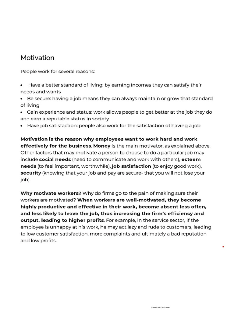 Motivation F3 | PDF
