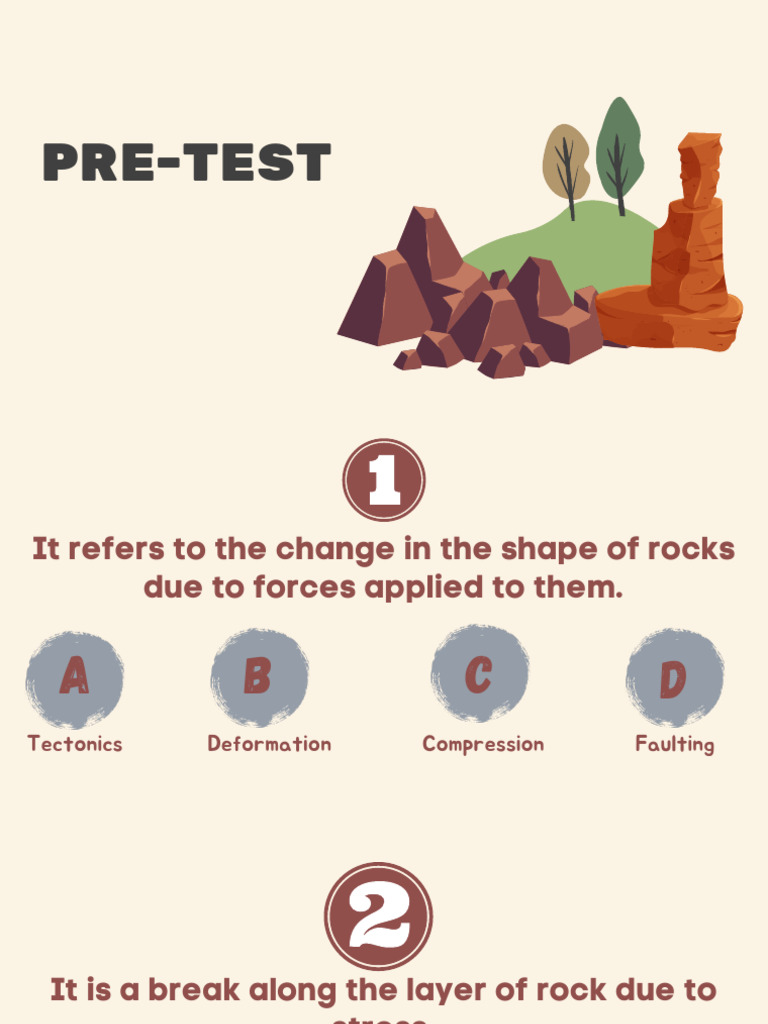 Earth Science Lesson 3.3 - Deformation of Earth's Crust | PDF | Plate ...