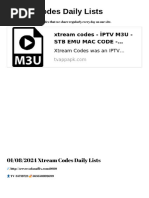 Free IPTV M3U Playlist HD Channels Download 2025 1 | PDF | Multimedia | Digital Technology