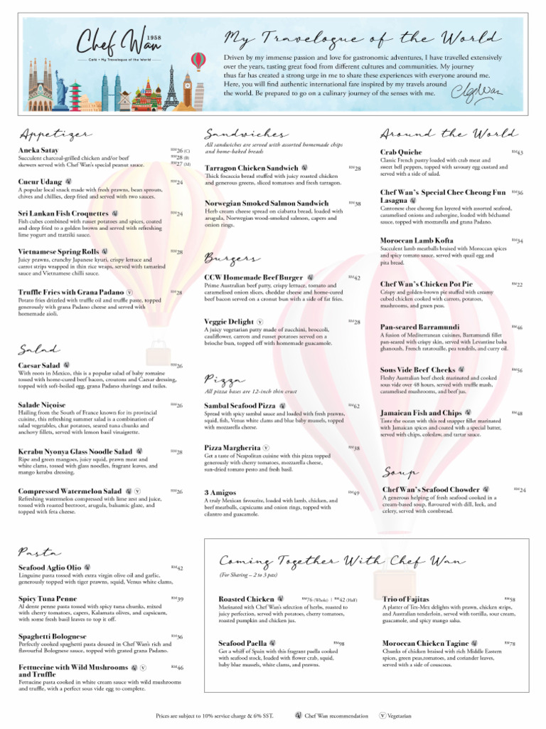 Cafechefwan Menu | PDF