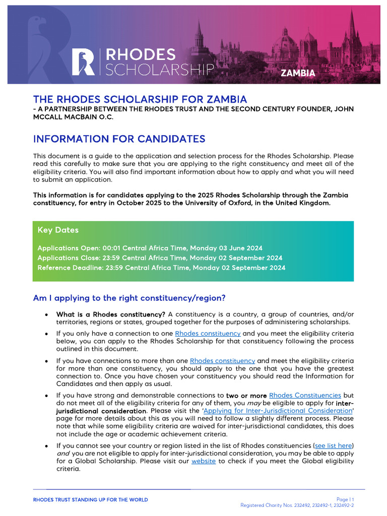 Zambia Ifc | PDF | Academic Degree | University And College Admission