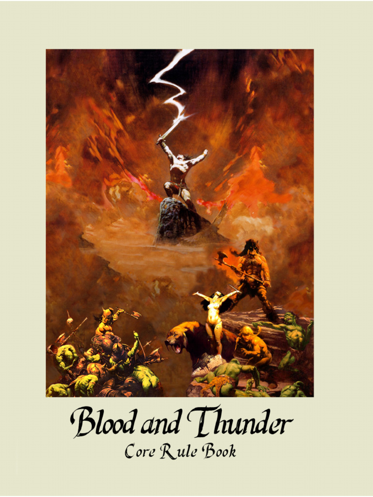 Blood & Thunder RPG Guide: Play Tips | PDF | Sports & Recreation
