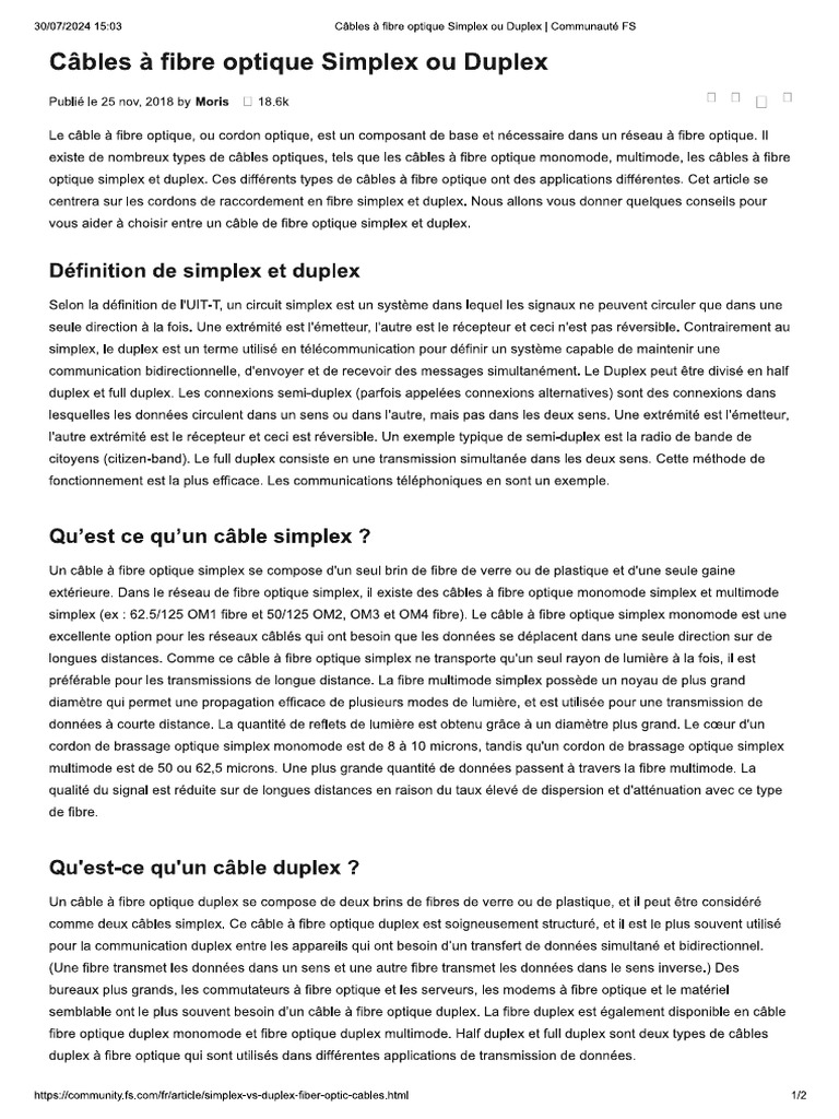 Simplex Ou Duplex | PDF