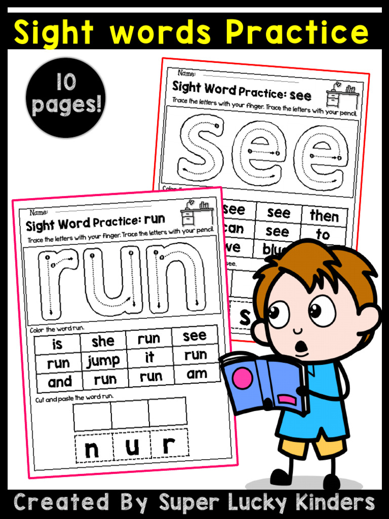 Sight Words | PDF | Foreign Language Studies | Home & Garden