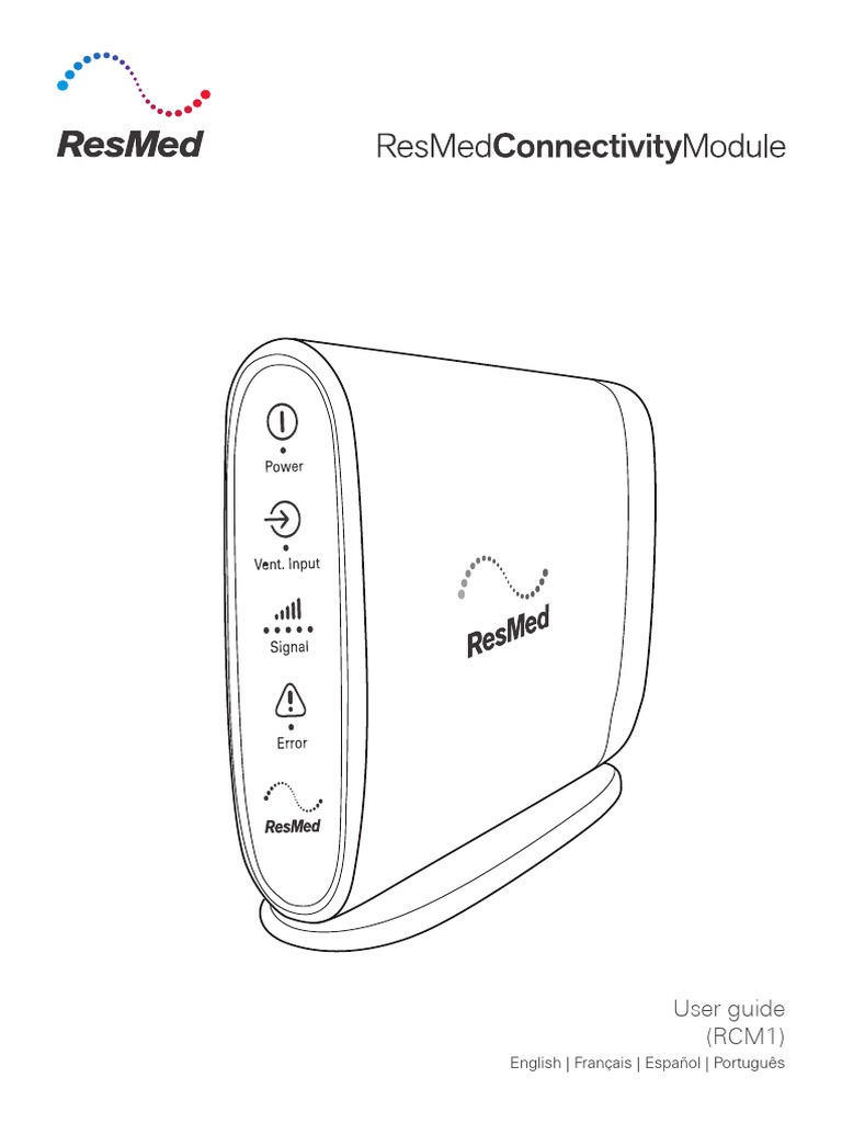 Resmed-Connectivity-Rcm User-Guide Amer Eng | PDF | Hertz | Radio