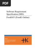 Contoh Dokumen SRS Aplikasi Restaurant | PDF