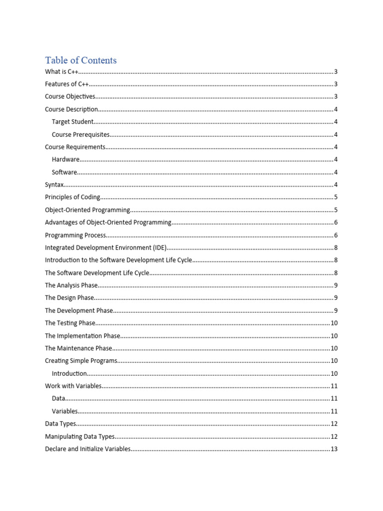 Class Three | PDF | Computer Programming | Integer (Computer Science)