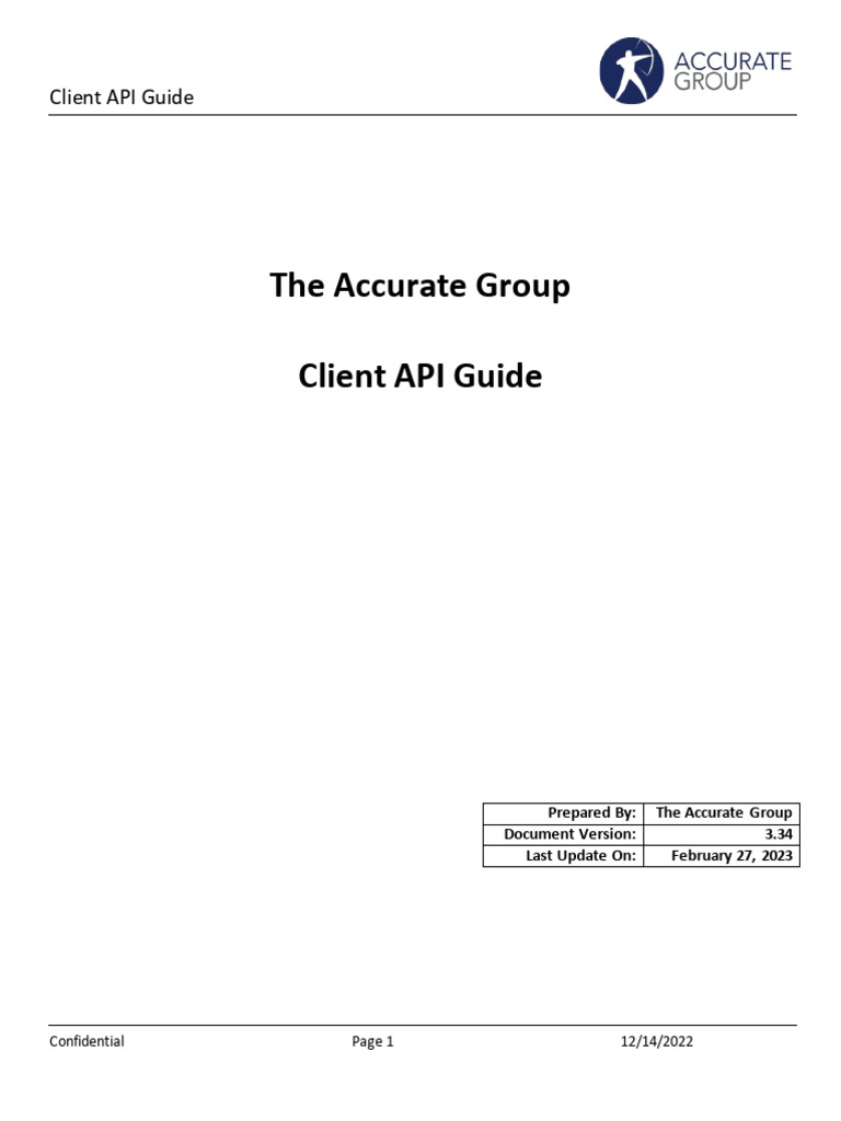 The Accurate Group Web Services Interface Guide 3-35 | PDF | Web ...