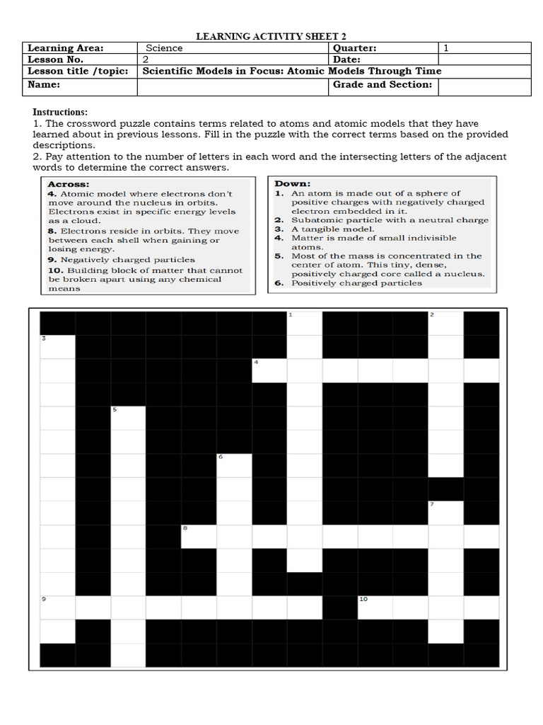 Learning Activity Sheet 2 | PDF