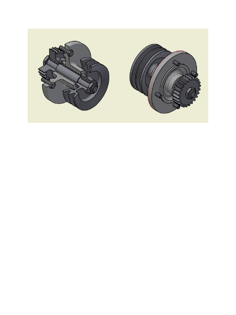 Gambar Assembly Belt Drive | PDF