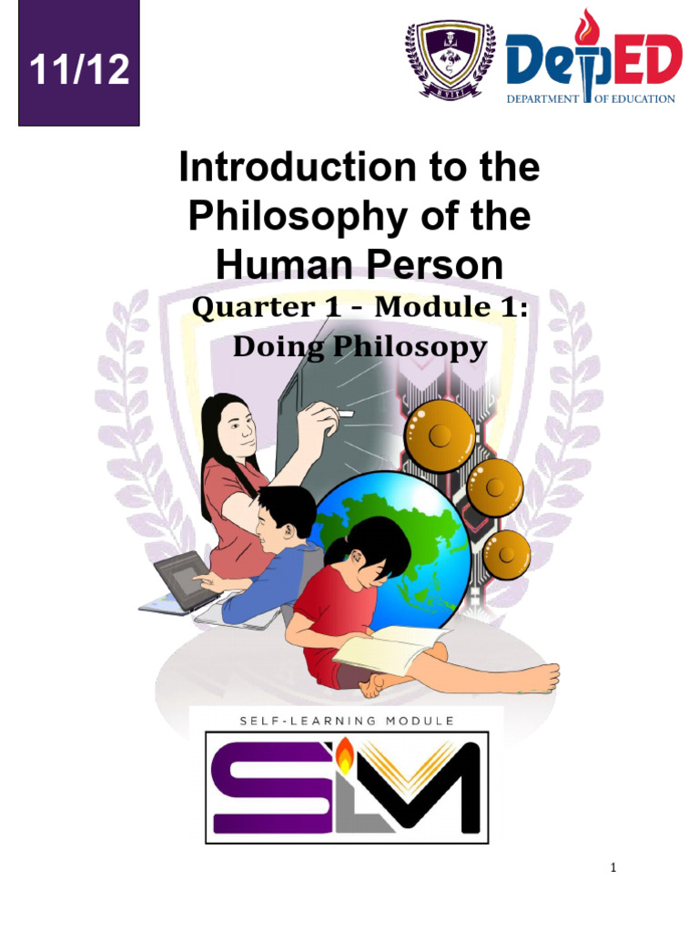 Module Philo-1 | PDF | Plato | Ancient Greek Philosophy