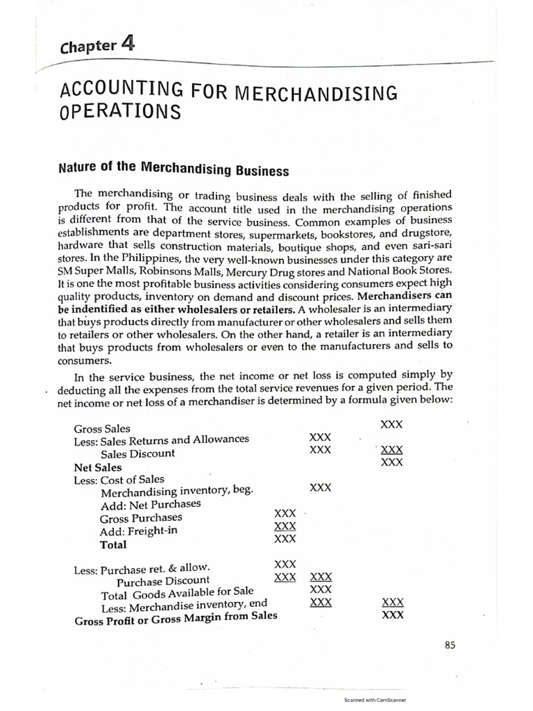 Accounting For Merchandising Operation - 2nd Source | PDF