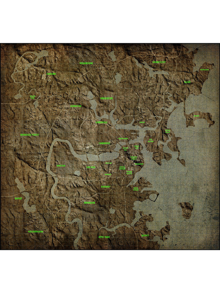Cool Maps For Fallout4 Fo4 3 | PDF