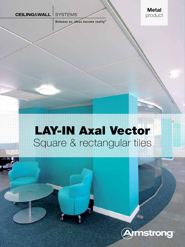 Armstrong Axal Vector Ceiling Tiles | PDF | Sheet Metal