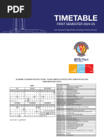 Room Allotment Chart 2024 2025 2 | PDF