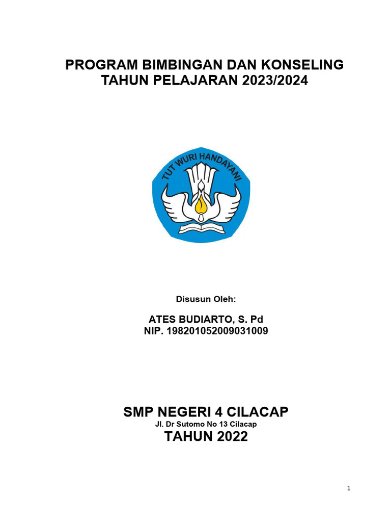 Program Bimbingan Dan Konseling | PDF