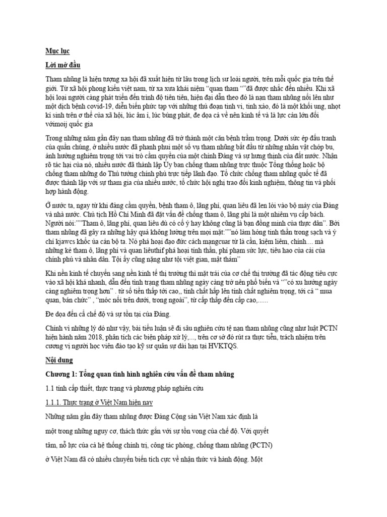 Tiểu luận NNPL | PDF