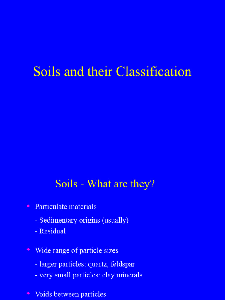 LKY Soil Classification | PDF | Clay | Sand