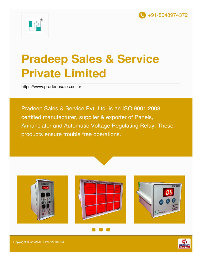 Pradeep Sales | PDF | Relay | Electrical Components