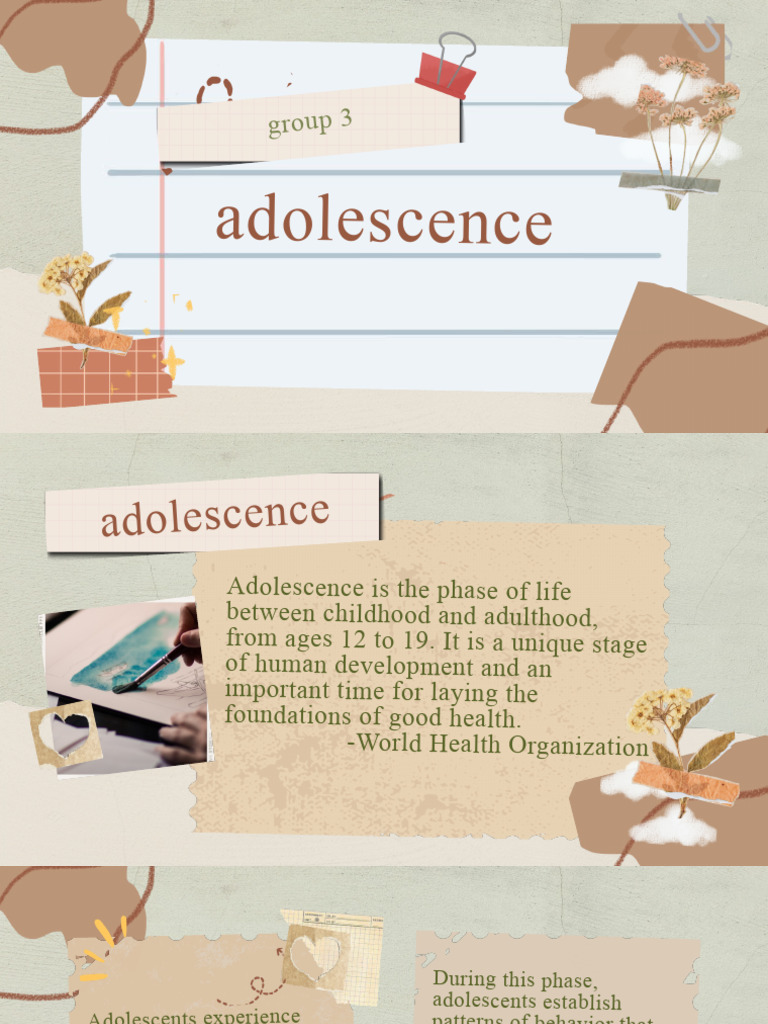 NCM (Adolescence) | PDF | Adolescence | Mental Health