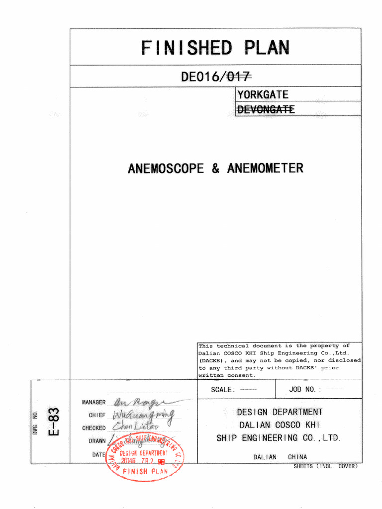 DE016 E-83 Anemoscope & Anemometer | PDF | Alternating Current ...