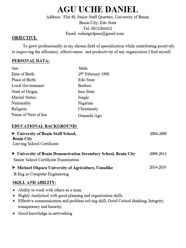 AGU New CV 6 | PDF | Computer Network | Computing