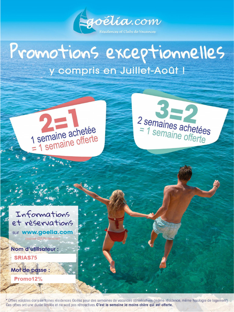 Goelia Eté 2024 - Promo 2 1 | PDF