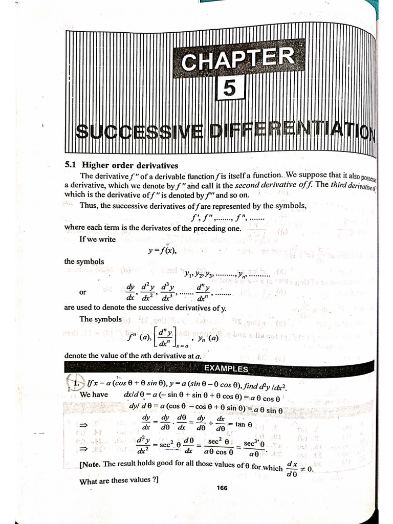 Successive Differentiation | PDF