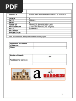 Ebm N4 Task S1 2025 | PDF | Cash | Business Process