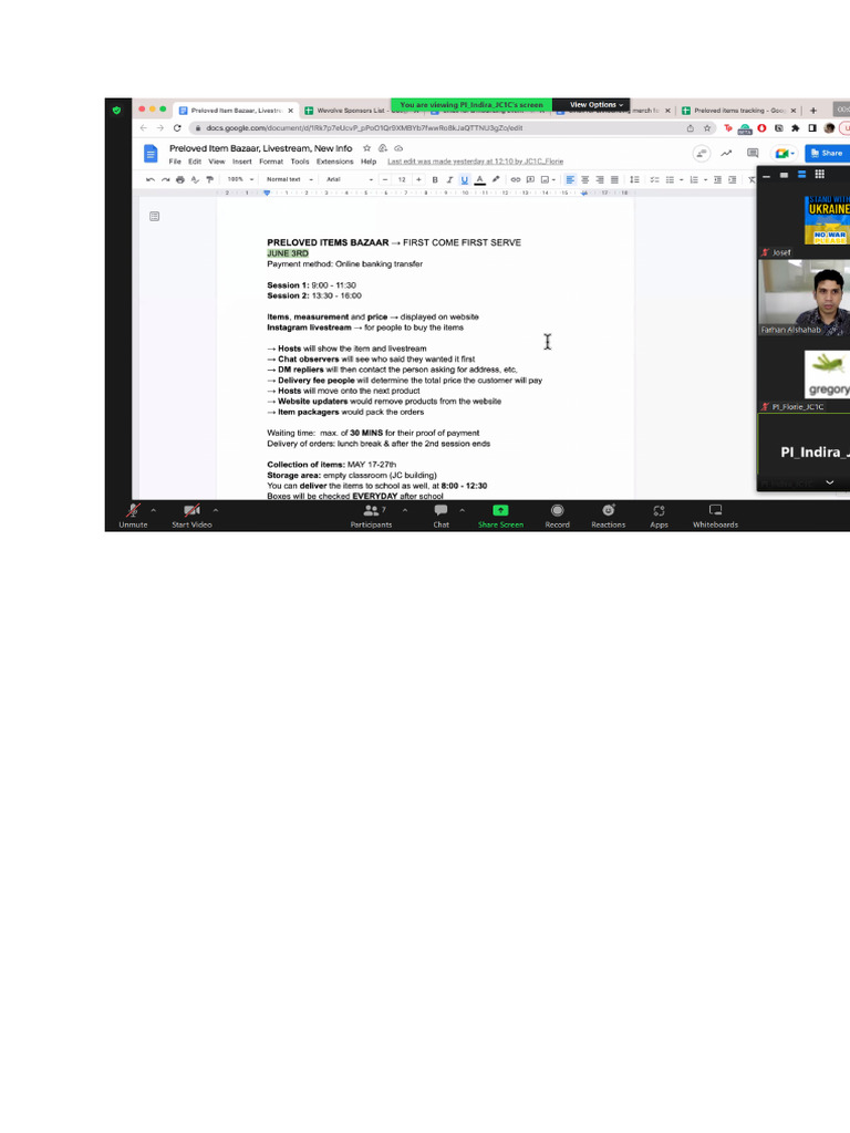 SC Meeting of Amity | PDF
