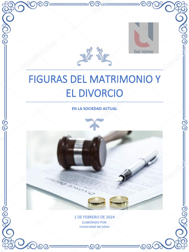 Matrimonio y Divorcio en la Actualidad | PDF | Divorcio | Matrimonio