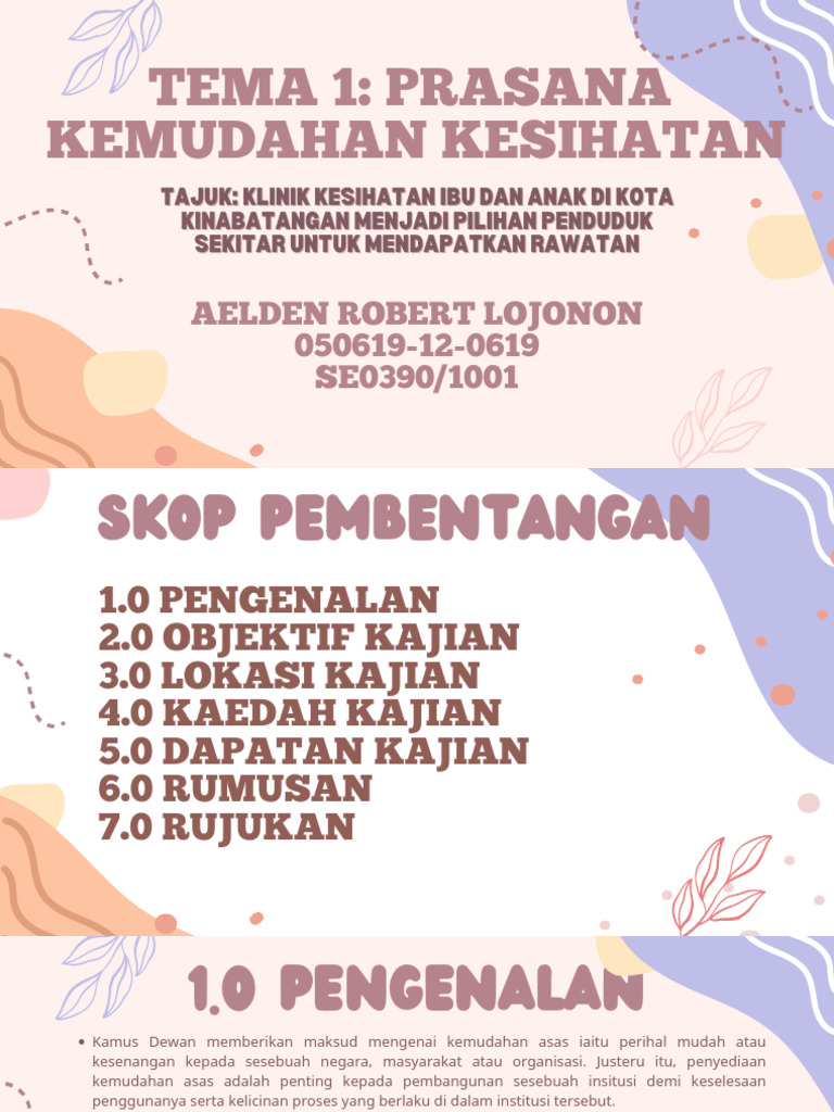 Pastel Cute Group Project Presentation | PDF