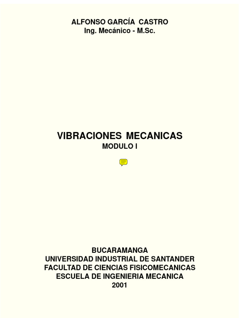 Vibraciones Mecánicas (Libro) | PDF | Oscilación | Amplitud