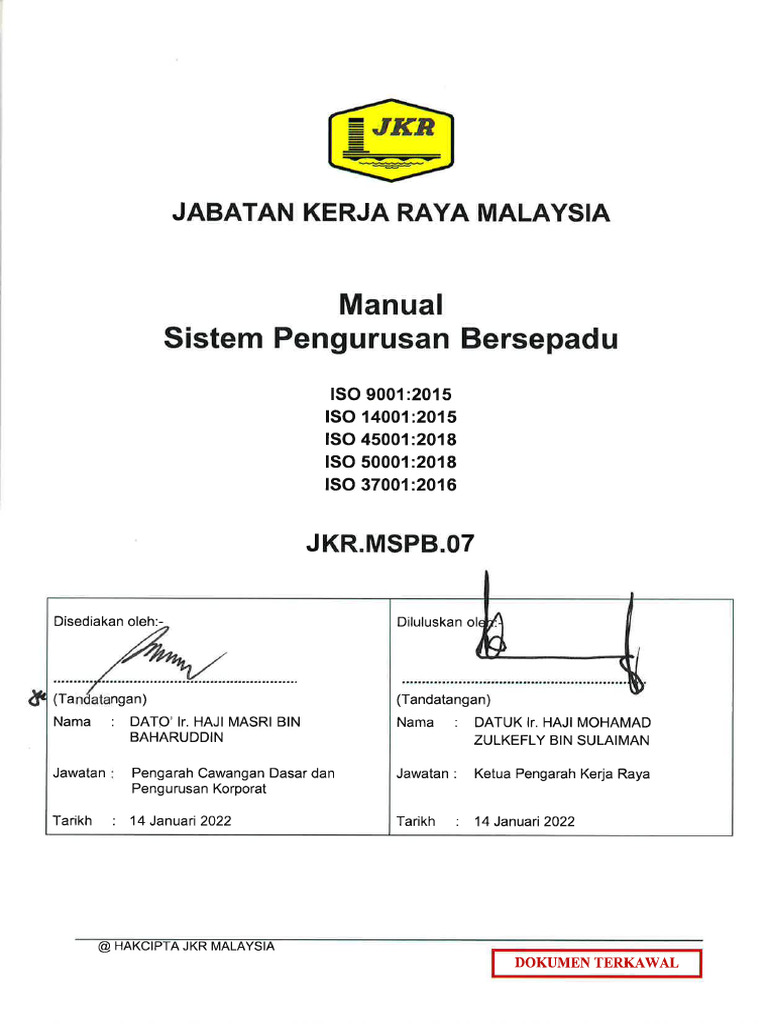 Manual SPB K7 - 14 Jan 2022 (New) | PDF