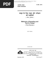Total Fatty Matter in Soap Analysis | PDF | Fatty Acid | Water