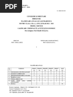 Planificare Dirigentie Clasa A XI-a | PDF