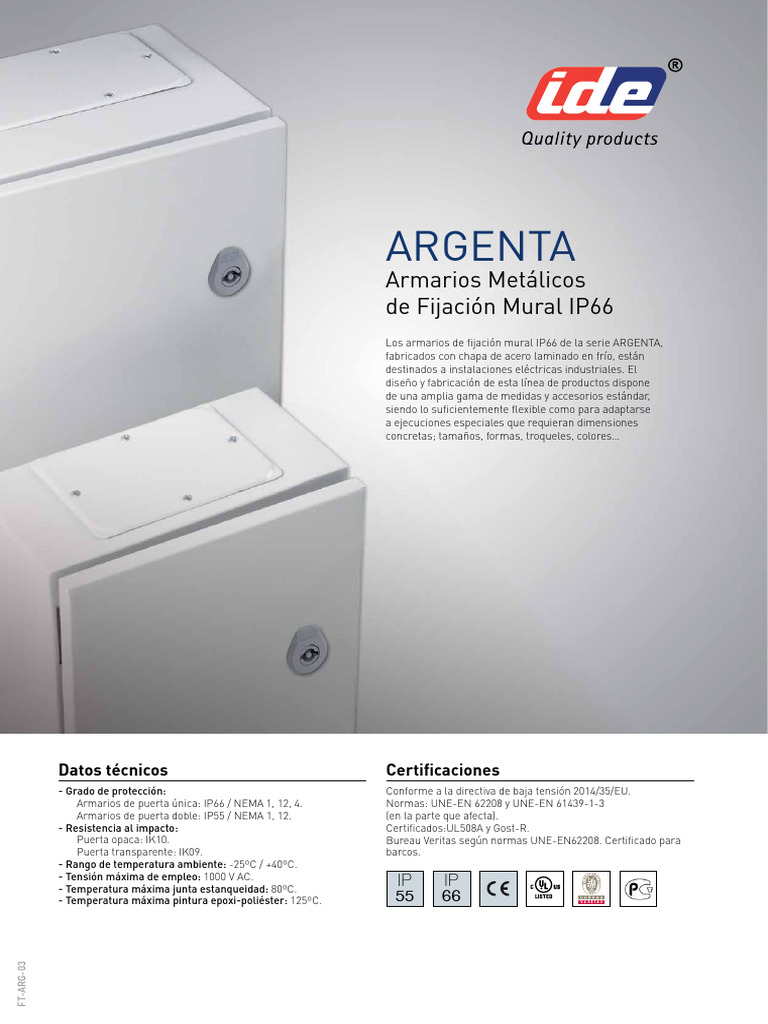 19 01 FT Argenta-V03 | PDF | Laminado (metalmecánica) | Acero