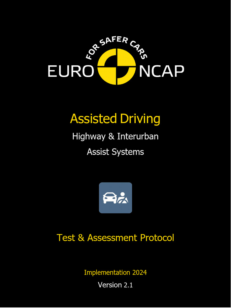 Euro Ncap Ad Test and Assessment Protocol v21 | PDF | Motorcycle | Vehicles