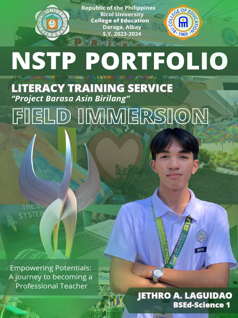 NSTP-LTS Field Immersion Portfolio (LAGUIDAO, Jethro A.) | PDF ...