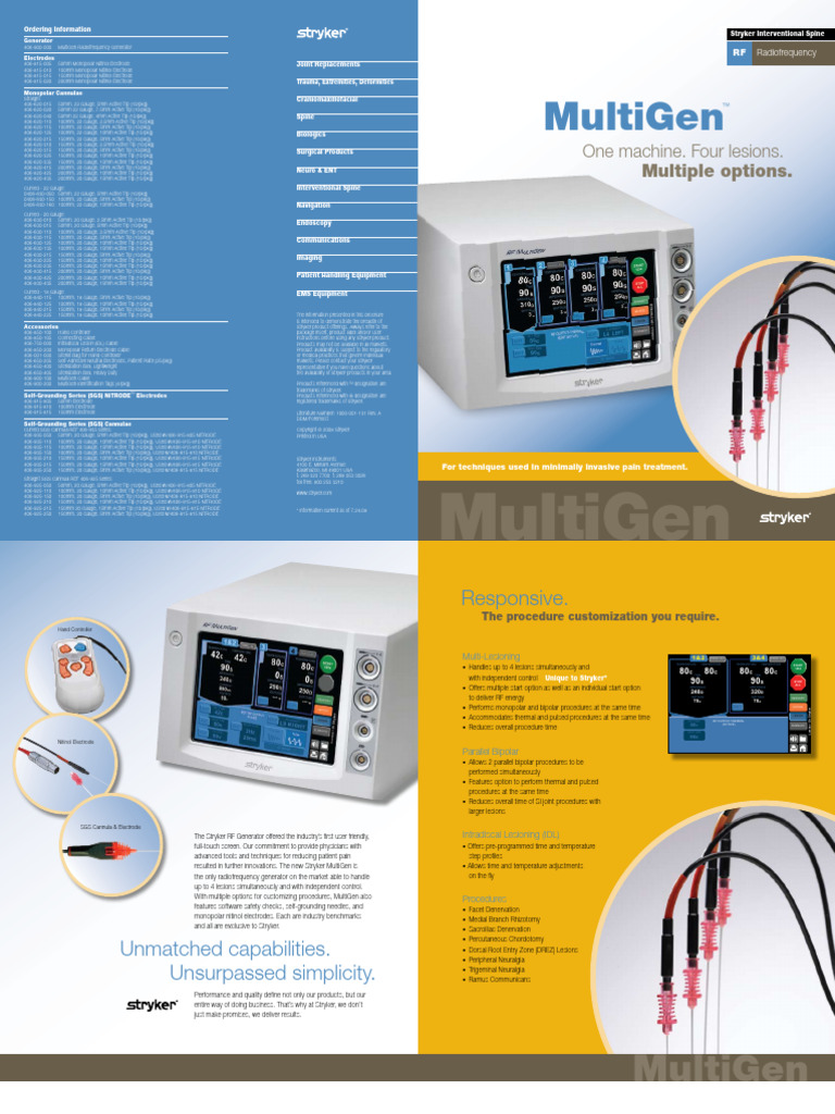 RF Multigen Stryker | PDF | Electricity | Electrical Engineering