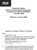 IATF 16949 Recognition Rules & Interpretations | PDF | Audit ...