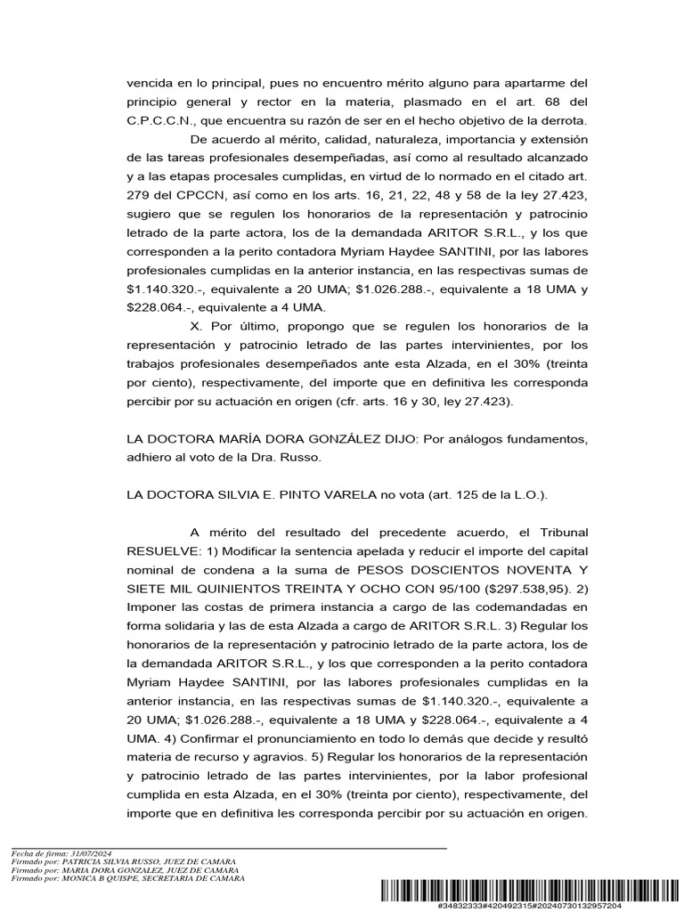 Fallo (2) - 16 | PDF | Separación de poderes | Ley Pública