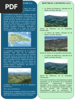 Sistema Montañoso de la República Dominicana | PDF | Montañas | Geología