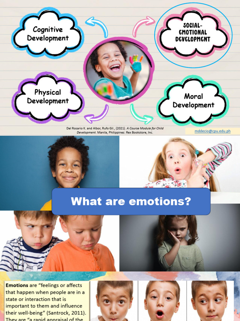 3 Socio Emotional Moral Domains Of Children Pdf Emotions Morality