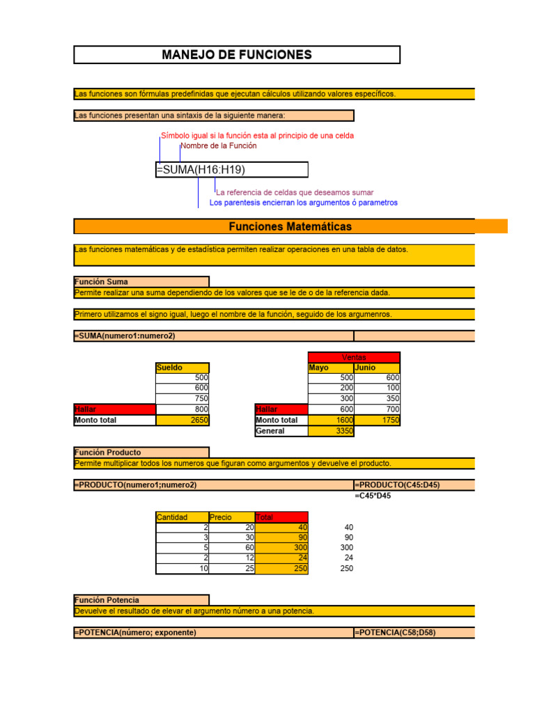 2 Ejercicios Sec1 | PDF | Exponenciación | Funciones y mapeos